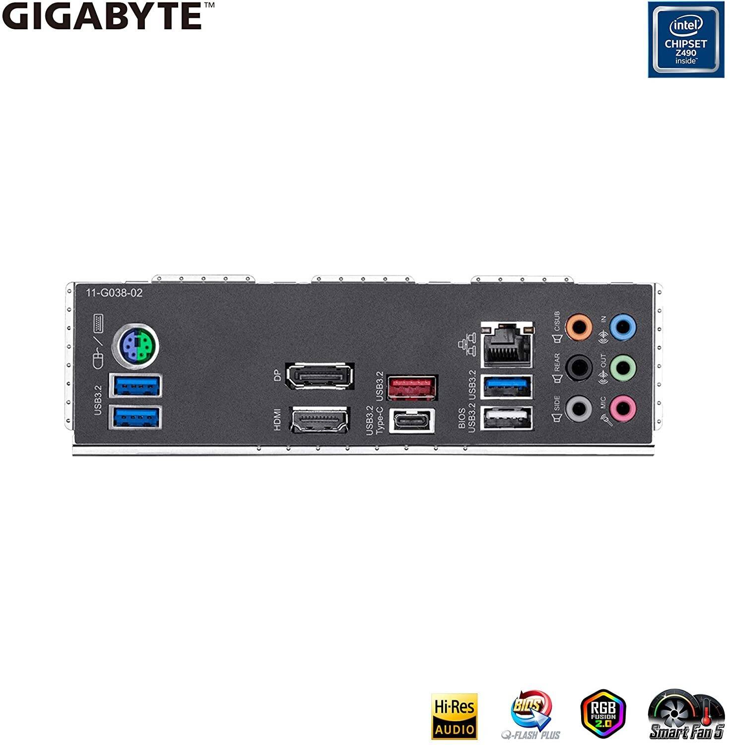 Gigabyte Z490M Gaming X LGA 1200 Micro-ATX Motherboard