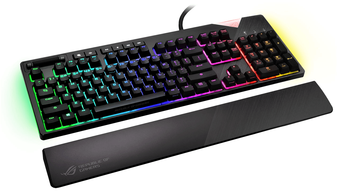 ASUS ROG Strix Flare RGB Cherry MX Red Mechanical Gaming Keyboard