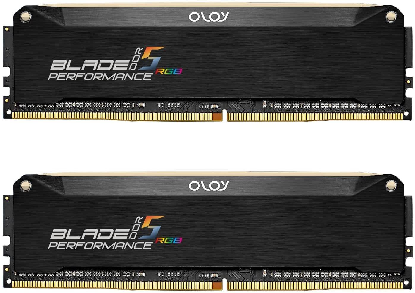 OLOy DDR5 RAM 16GB (2x8GB) Blade-RGB Aura Sync RGB 5600 MHz CL36 1.25V ...