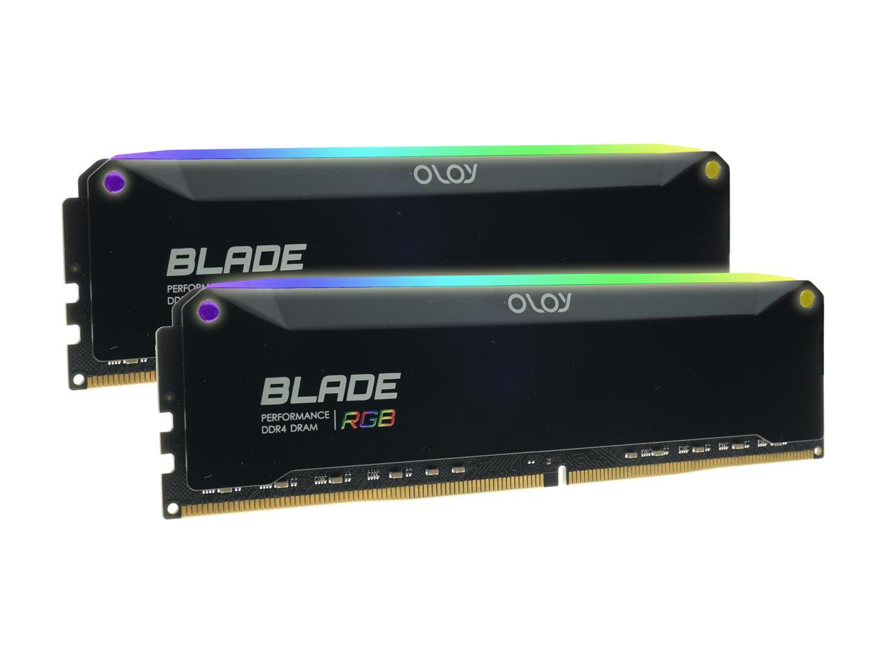 OLOY DDR4 16GB (2x8GB) 3600 MHz C18(18-20-20-38) 1.35V UDIMM Blade-RGB ...