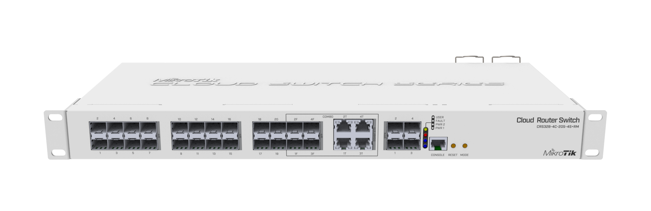 MikroTik Cloud Router Switch 24 ports SFP + (10G) CRS326-24S+2Q+RM