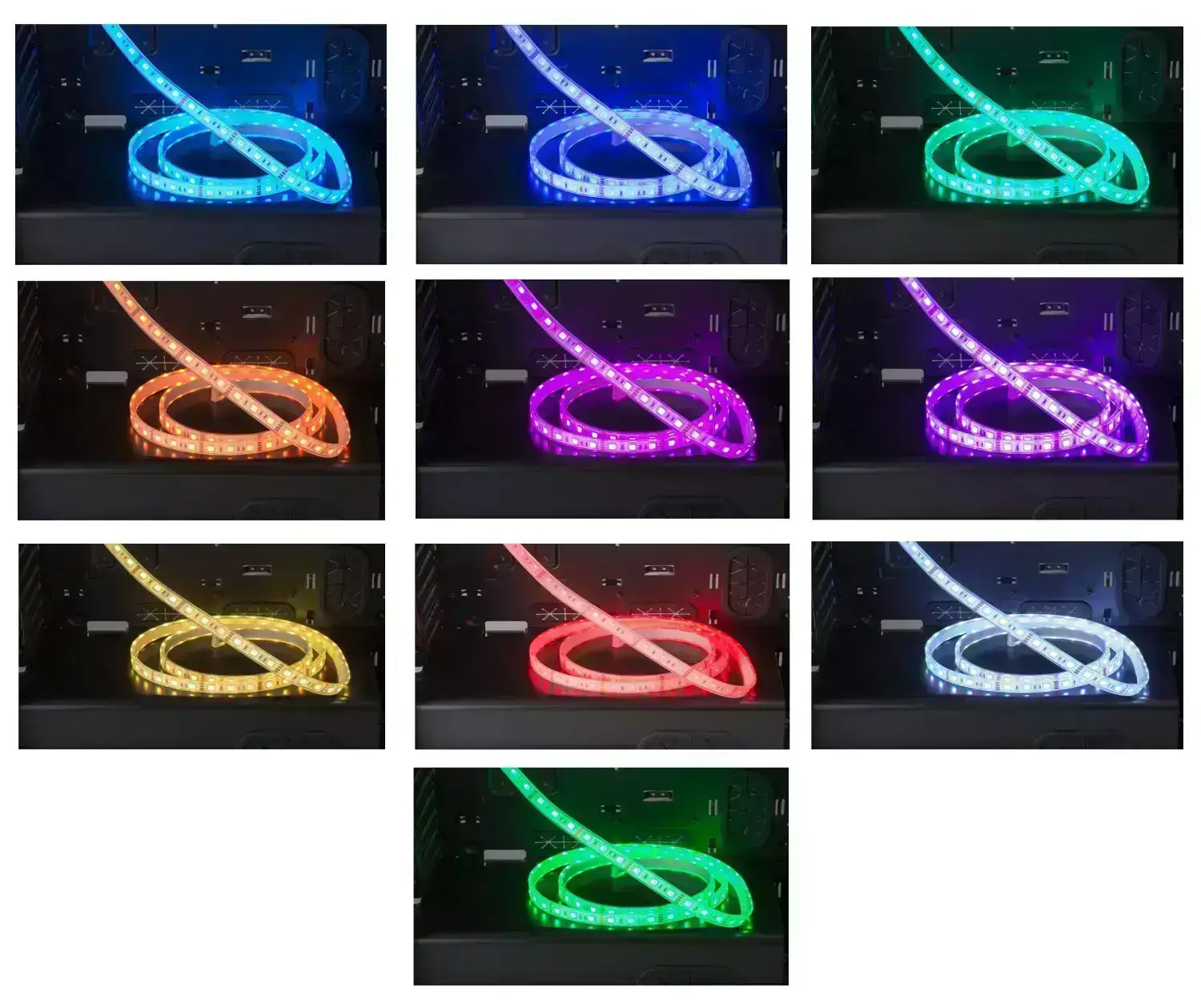 Phanteks Multi-Color LED Strips 1 Meter Enthoo Luxe Case Upgrade (PH ...