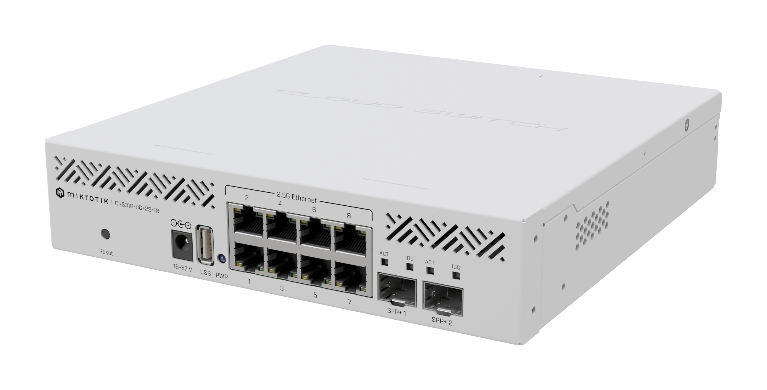 MikroTik Fiber Cloud Router Switch CRS310-8G+2S+IN