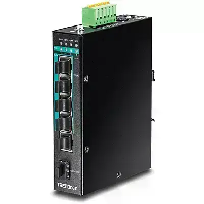 TRENDnet 5-Port,Hardened Industrial,Gigabit,PoE+,TI-PG541
