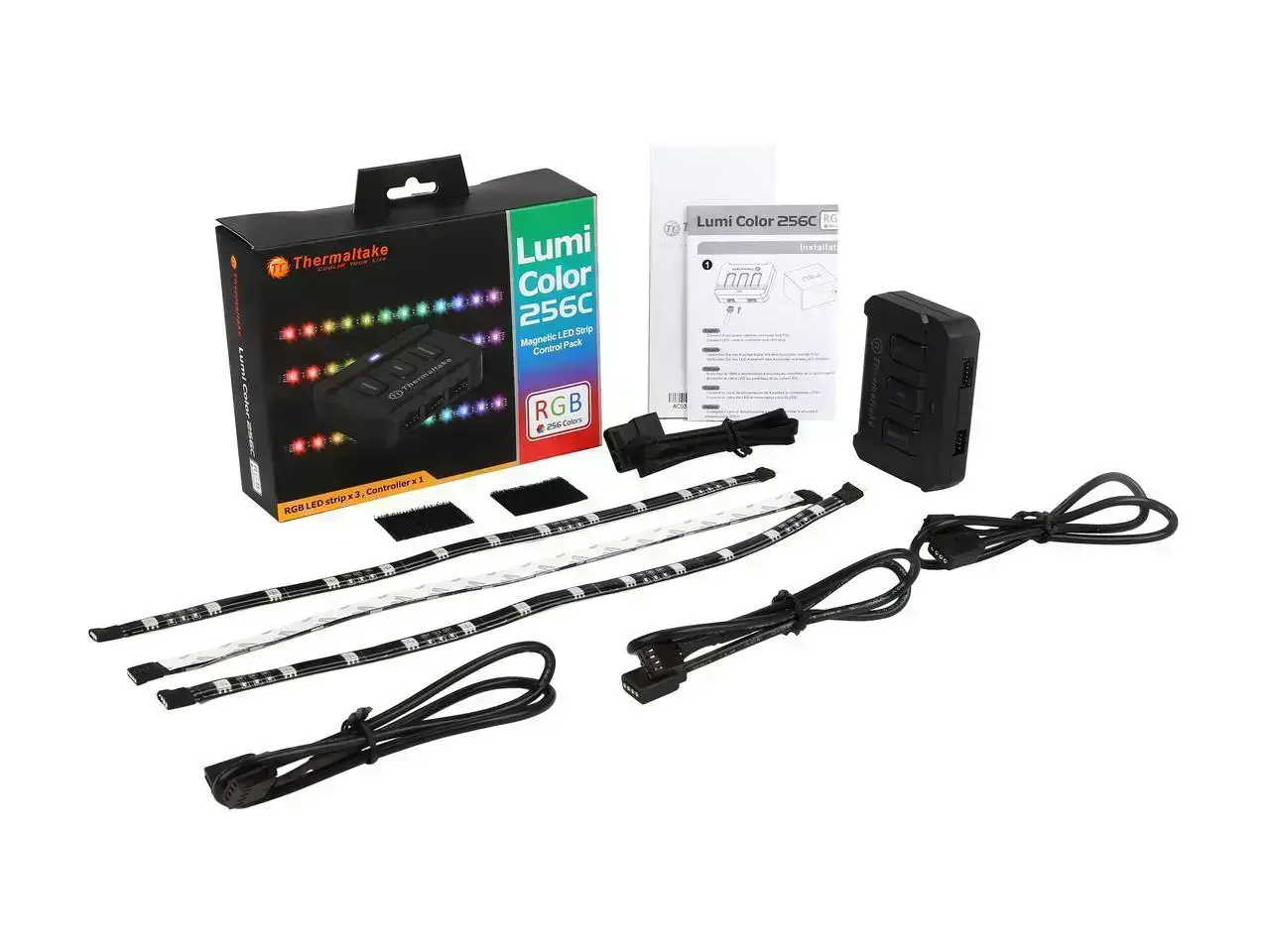 Thermaltake Lumi Color 256C 3-Pack RGB Magnetic LED Strip Control Pack