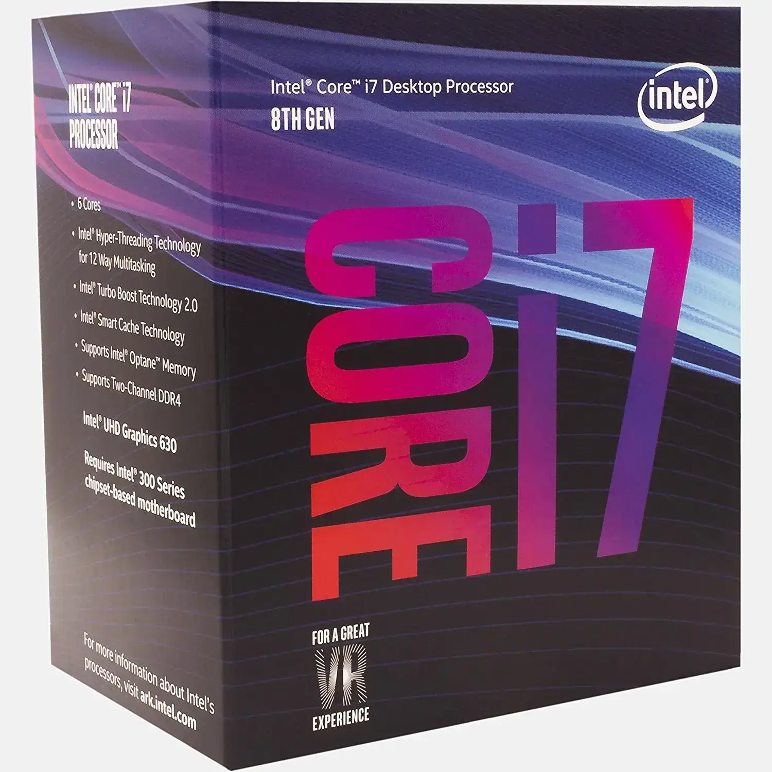 Intel BX80684I78700 8th Gen Core i7-8700 Processor